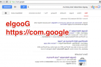 Elgoog : le miroir de Google (résultats Google à l'envers)