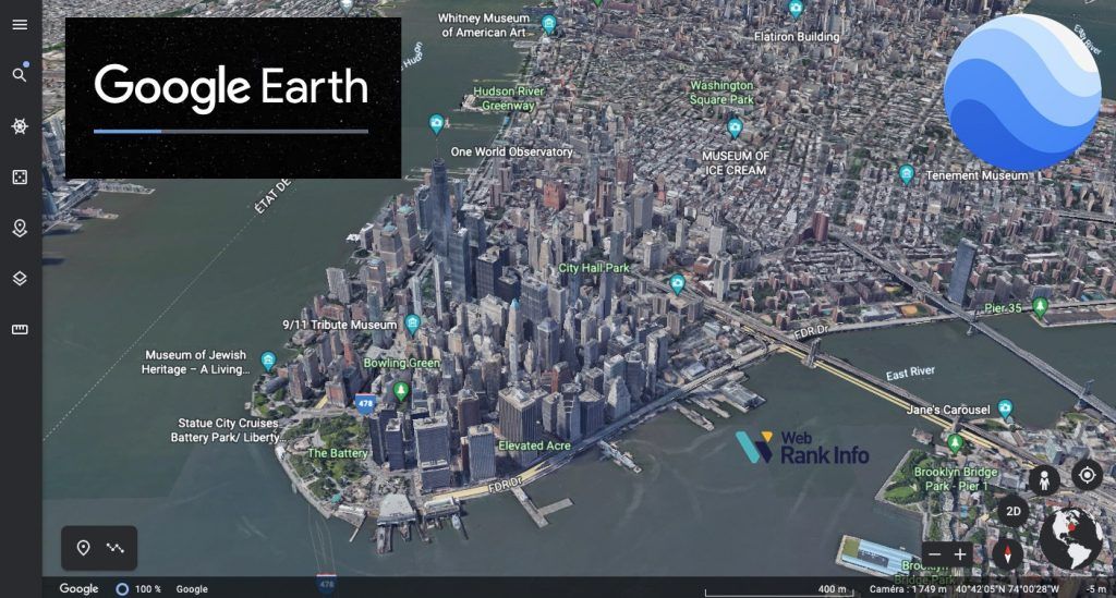 Google Earth guide: free vs Pro, app, Street View, download